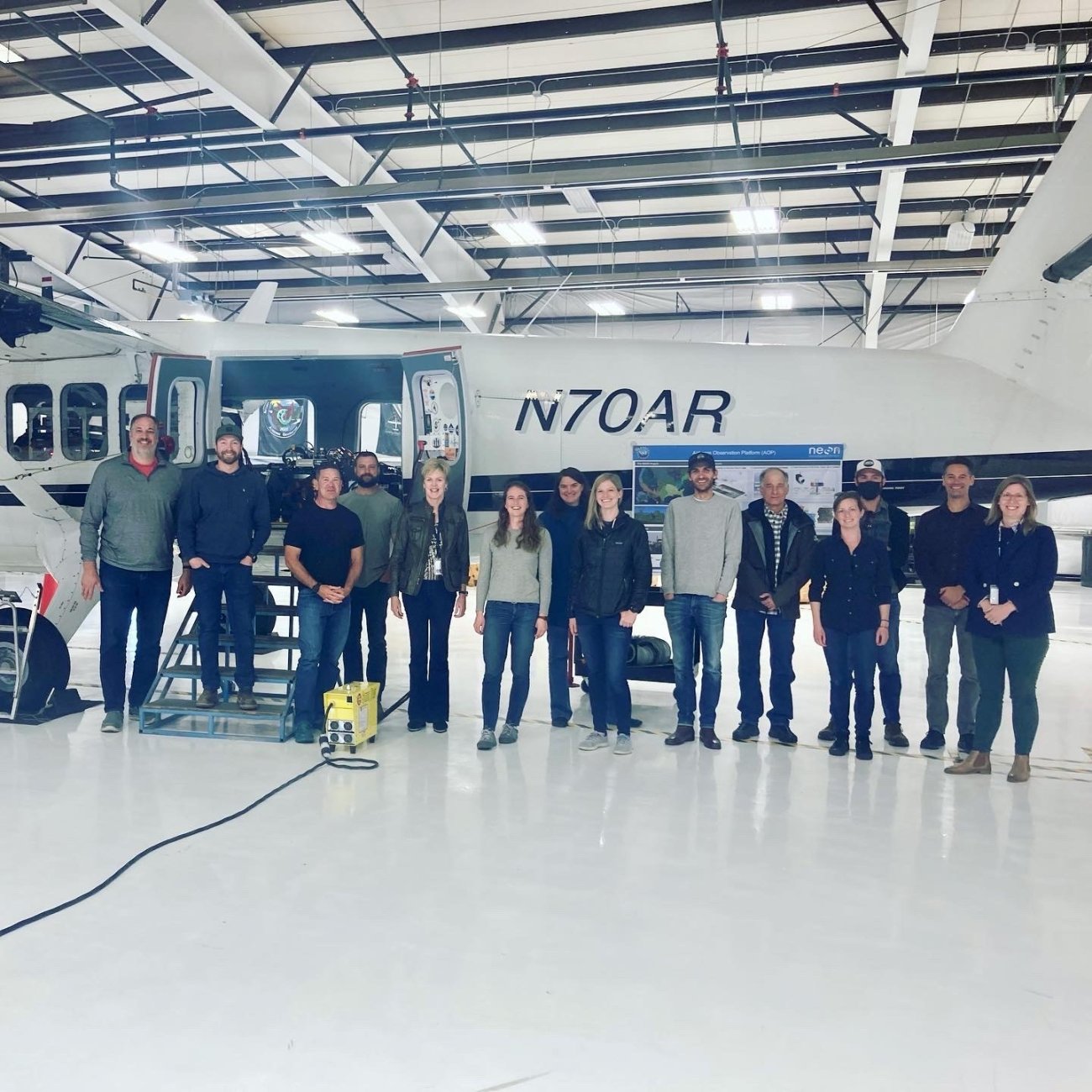 Touring NEON’S Airborne Observation Platform (AOP) in the Mid-Atlantic ...