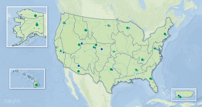 Field Sites | NSF NEON | Open Data to Understand our Ecosystems