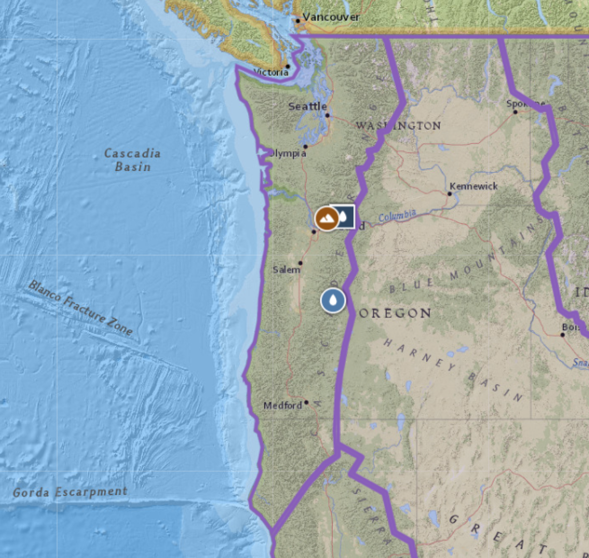 Getting to Know the NEON Domains: Pacific Northwest | NSF NEON | Open ...